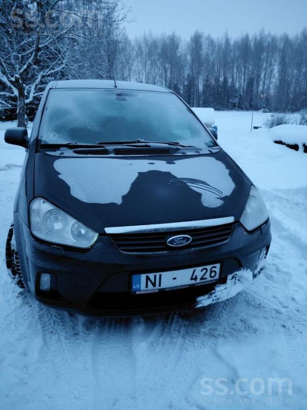 Melns Ford C-Max 2010 Cēsis, ar dzinēja tilpumu 1.60 L un nobraukumu 262 tūkst. km par 2700 €, foto 3 vietnē AUTOMOTO.COM.LV