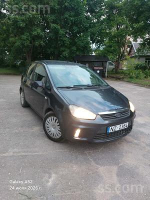 Melns Ford C-Max 2010 Krāslava, ar dzinēja tilpumu 1.60 L un nobraukumu 292 tūkst. km par 1450 €, foto  vietnē AUTOMOTO.COM.LV