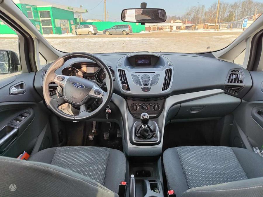 Melns Ford C-Max 2011 Vilkaviškis, ar dzinēja tilpumu 1.56 L un nobraukumu 247 tūkst. km par 3300 €, foto 9 vietnē AUTOMOTO.COM.LV
