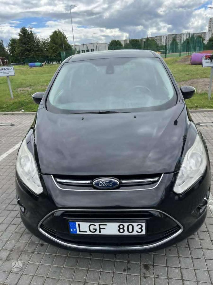 Black Ford C-Max 2011 in Vilnius, with an engine capacity of 1.60 L and mileage of 280 thousand km for 3200 €, photo 1 on AUTOMOTO.COM.LV