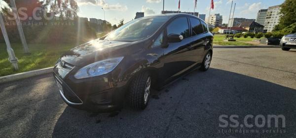 Black Ford C-Max 2011 in Riga, with an engine capacity of 1.60 L and mileage of 195 thousand km for 2500 €, photo 11 on AUTOMOTO.COM.LV