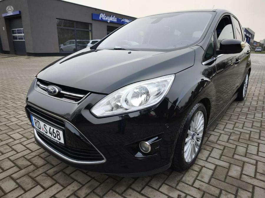 Black Ford C-Max 2012 in Taurage, with an engine capacity of 1.60 L and mileage of 157 thousand km for 4600 €, photo 1 on AUTOMOTO.COM.LV