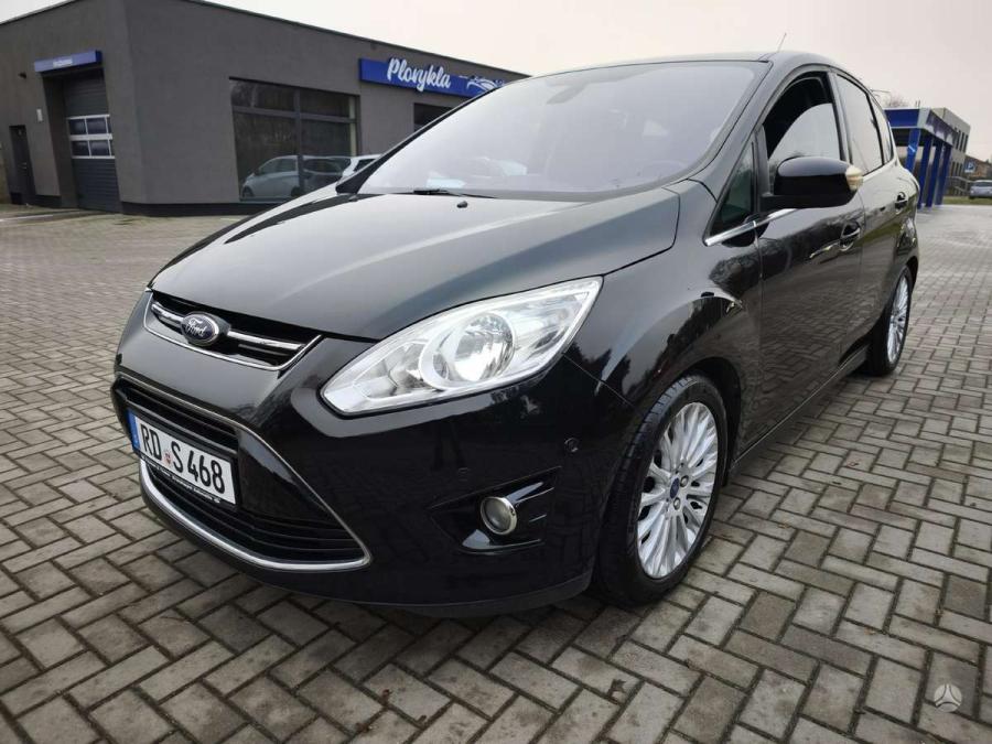 Black Ford C-Max 2012 in Taurage, with an engine capacity of 1.60 L and mileage of 157 thousand km for 4600 €, photo 11 on AUTOMOTO.COM.LV