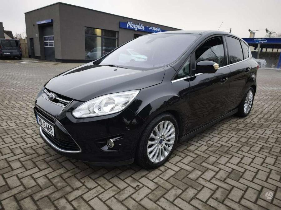 Black Ford C-Max 2012 in Taurage, with an engine capacity of 1.60 L and mileage of 157 thousand km for 4600 €, photo 37 on AUTOMOTO.COM.LV
