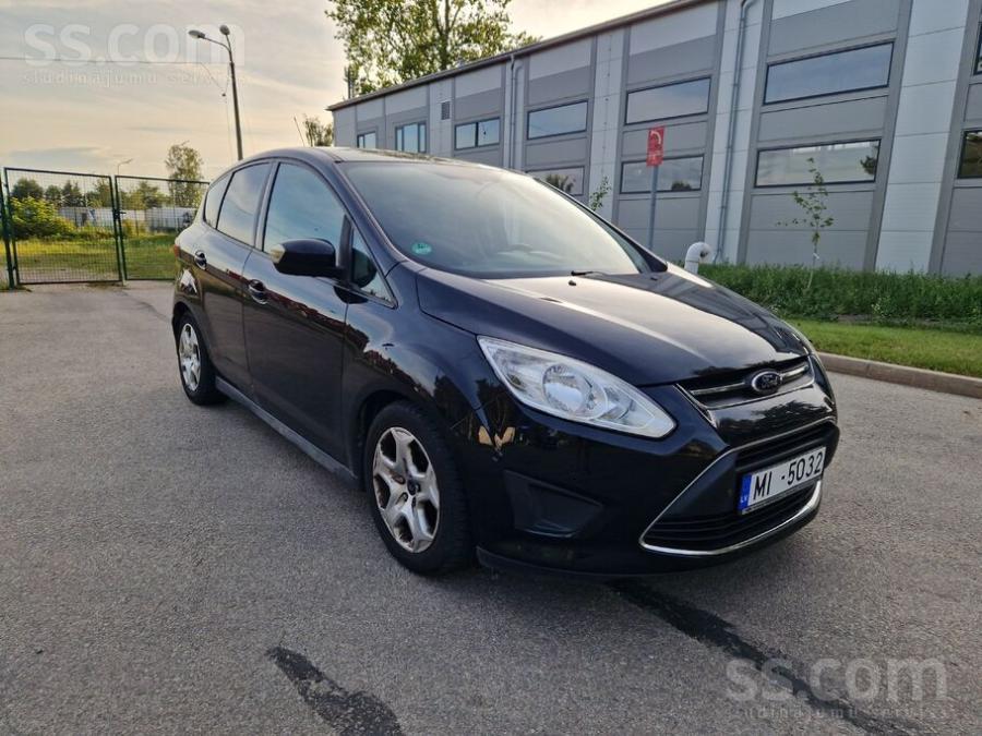 Melns Ford C-Max 2012 Rīga, ar dzinēja tilpumu 1.60 L un nobraukumu 195 tūkst. km par 2490 €, foto 3 vietnē AUTOMOTO.COM.LV