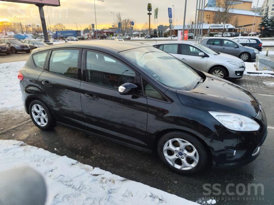 Black Ford C-Max 2014 in Riga, with an engine capacity of 1.60 L and mileage of 200 thousand km for 4500 €, photo 2 on AUTOMOTO.COM.LV