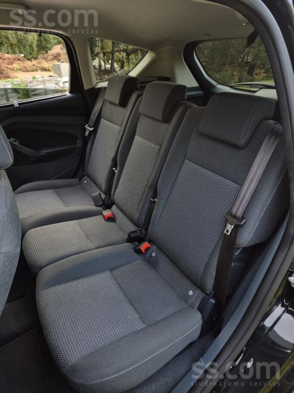 Black Ford C-Max 2014 in Jelgava, with an engine capacity of 1.60 L and mileage of 188 thousand km for 5550 €, photo 7 on AUTOMOTO.COM.LV