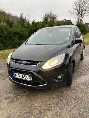 Black Ford C-Max 2015 in Aizkraukle, with an engine capacity of 1.60 L and mileage of 207 thousand km for 4750 €, photo  on AUTOMOTO.COM.LV