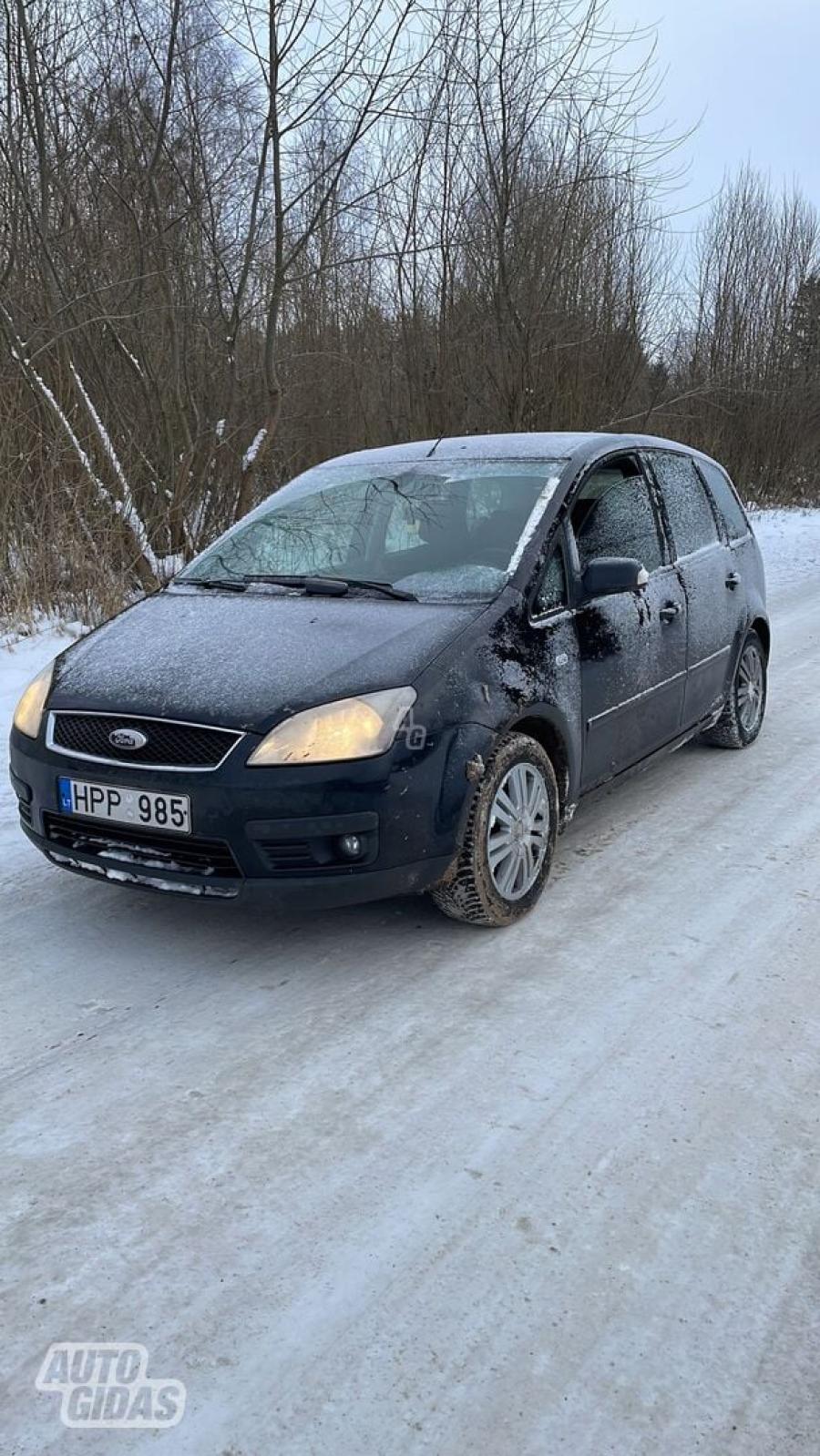 Melns Ford C-Max 2004 Kauņa, ar dzinēja tilpumu 2.00 L un nobraukumu 300 tūkst. km par 900 €, foto 2 vietnē AUTOMOTO.COM.LV