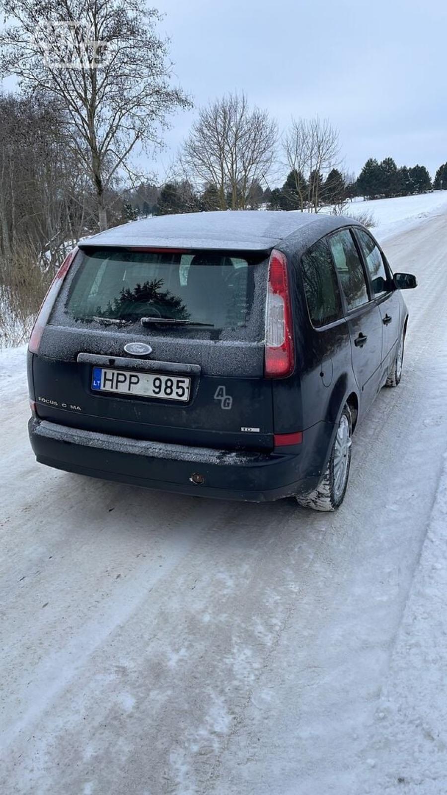 Melns Ford C-Max 2004 Kauņa, ar dzinēja tilpumu 2.00 L un nobraukumu 300 tūkst. km par 900 €, foto 3 vietnē AUTOMOTO.COM.LV