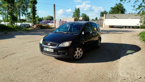 Melns Ford C-Max 2004 Jēkabpils, ar dzinēja tilpumu 2.00 L un nobraukumu 344 tūkst. km par 850 €, foto 1 vietnē AUTOMOTO.COM.LV