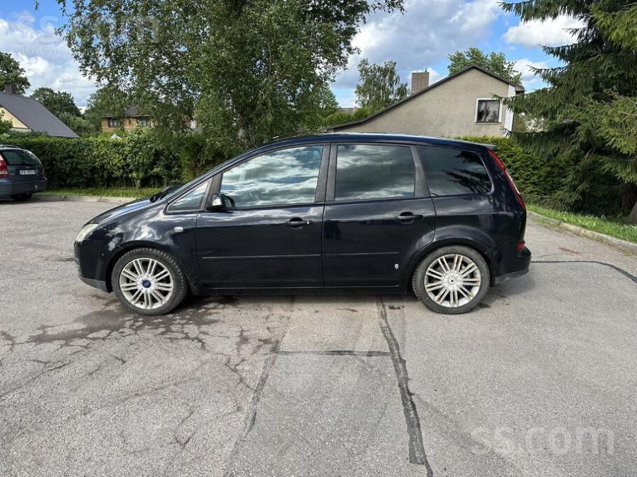Black Ford C-Max 2004 in Jelgava, with an engine capacity of 2.00 L and mileage of 381 thousand km for 1550 €, photo 7 on AUTOMOTO.COM.LV