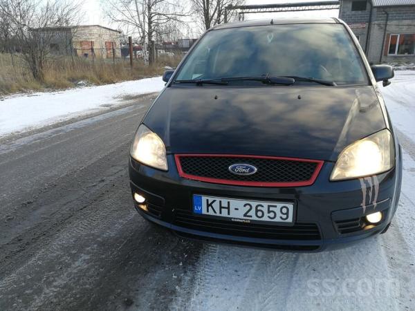 Black Ford C-Max 2005 in Bauska, with an engine capacity of 2.00 L and mileage of 292 thousand km for 1400 €, photo 1 on AUTOMOTO.COM.LV