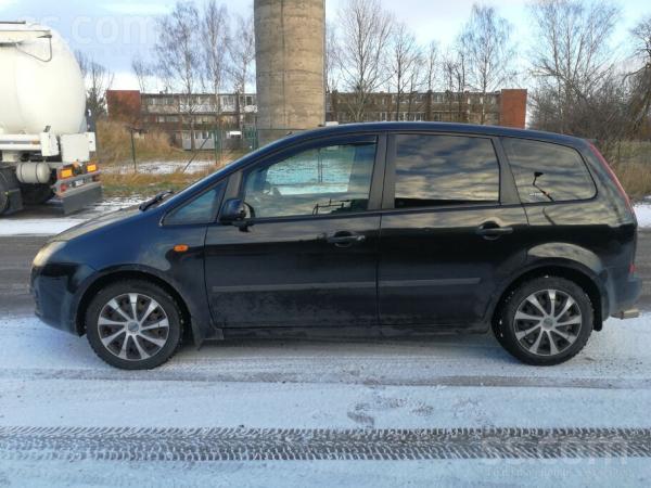 Black Ford C-Max 2005 in Bauska, with an engine capacity of 2.00 L and mileage of 292 thousand km for 1400 €, photo 4 on AUTOMOTO.COM.LV