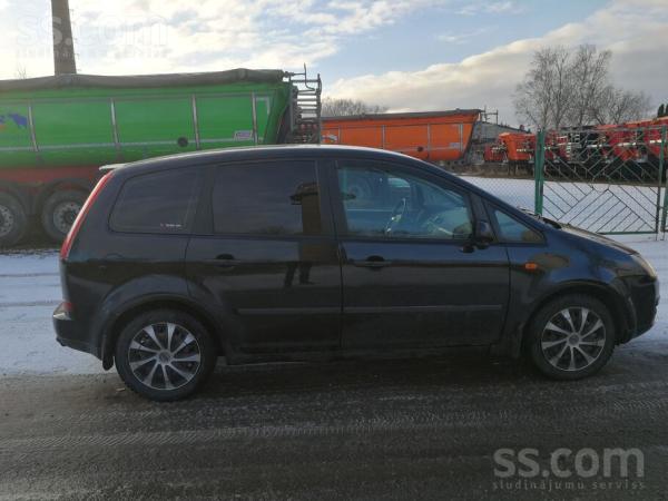 Black Ford C-Max 2005 in Bauska, with an engine capacity of 2.00 L and mileage of 292 thousand km for 1400 €, photo 5 on AUTOMOTO.COM.LV