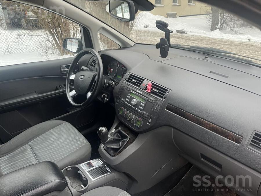 Melns Ford C-Max 2005 Jelgava, ar dzinēja tilpumu 2.00 L un nobraukumu 349 tūkst. km par 1480 €, foto 5 vietnē AUTOMOTO.COM.LV