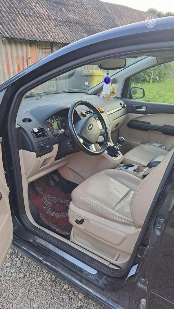 Melns Ford C-Max 2005 Pakruojis, ar dzinēja tilpumu 2.00 L un nobraukumu 235 tūkst. km par 1200 €, foto 2 vietnē AUTOMOTO.COM.LV