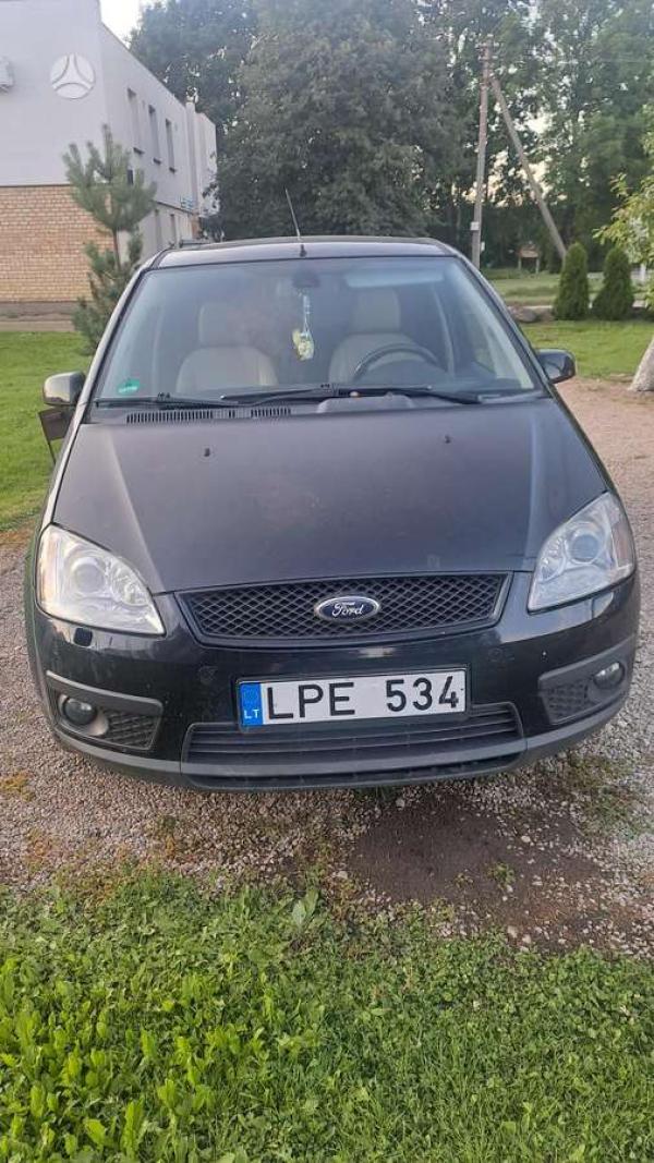 Melns Ford C-Max 2005 Pakruojis, ar dzinēja tilpumu 2.00 L un nobraukumu 235 tūkst. km par 1200 €, foto 4 vietnē AUTOMOTO.COM.LV