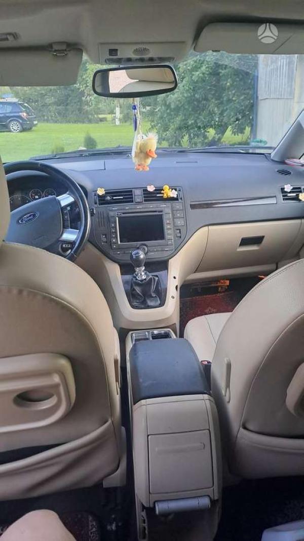 Melns Ford C-Max 2005 Pakruojis, ar dzinēja tilpumu 2.00 L un nobraukumu 235 tūkst. km par 1200 €, foto 6 vietnē AUTOMOTO.COM.LV