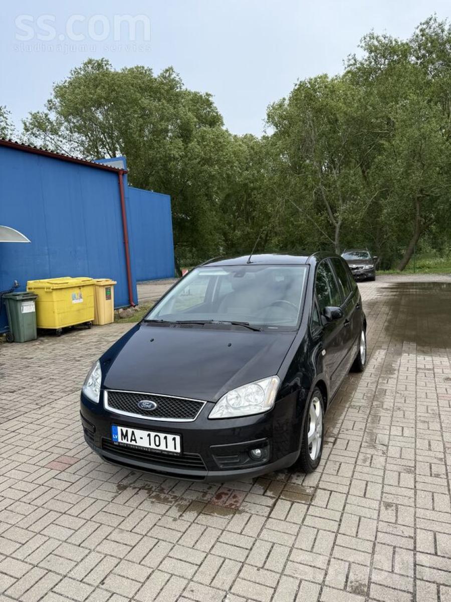 Melns Ford C-Max 2006 Liepāja, ar dzinēja tilpumu 2.00 L un nobraukumu 281 tūkst. km par 1300 €, foto 2 vietnē AUTOMOTO.COM.LV