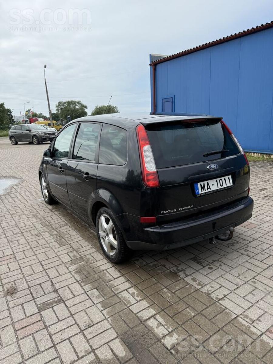 Melns Ford C-Max 2006 Liepāja, ar dzinēja tilpumu 2.00 L un nobraukumu 281 tūkst. km par 1300 €, foto 3 vietnē AUTOMOTO.COM.LV