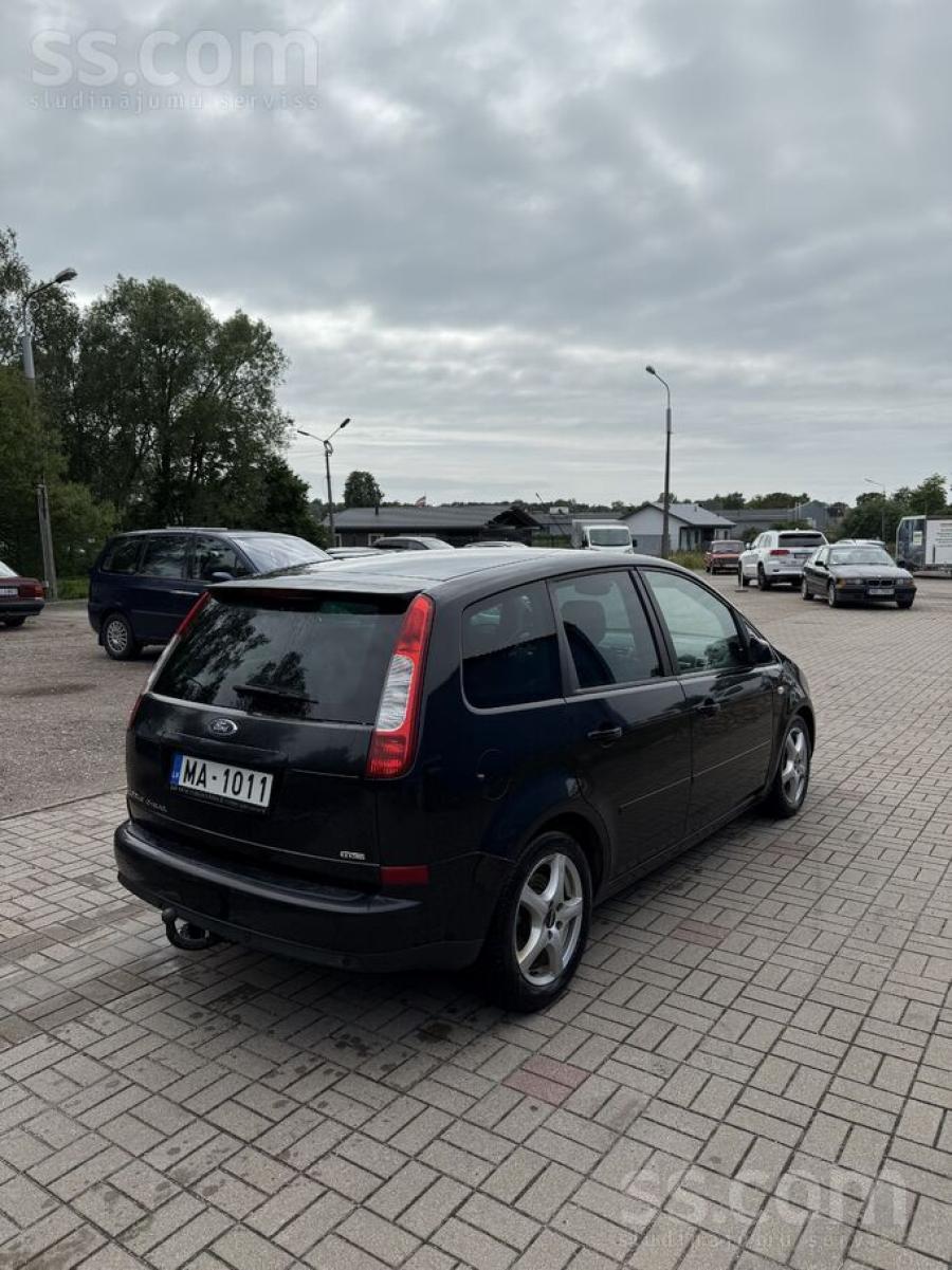 Melns Ford C-Max 2006 Liepāja, ar dzinēja tilpumu 2.00 L un nobraukumu 281 tūkst. km par 1300 €, foto 4 vietnē AUTOMOTO.COM.LV