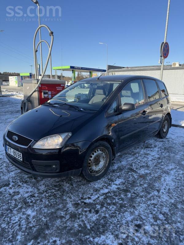 Melns Ford C-Max 2006 Rīga, ar dzinēja tilpumu 2.00 L un nobraukumu 295 tūkst. km par 950 €, foto 1 vietnē AUTOMOTO.COM.LV