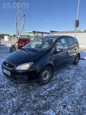 Black Ford C-Max 2006 in Riga, with an engine capacity of 2.00 L and mileage of 295 thousand km for 950 €, photo  on AUTOMOTO.COM.LV