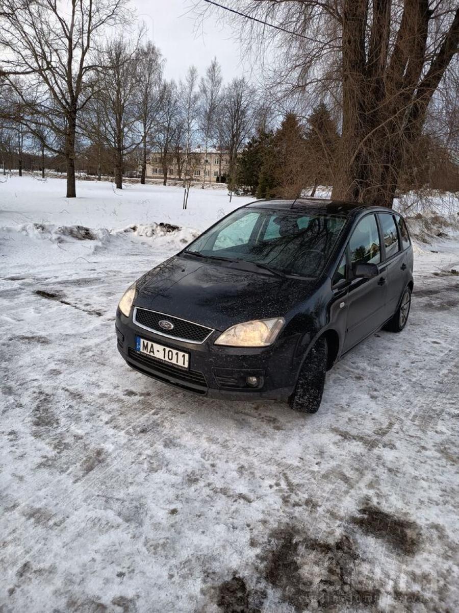 Black Ford C-Max 2006 in Liepaja, with an engine capacity of 2.00 L and mileage of 291 thousand km for 1350 €, photo 3 on AUTOMOTO.COM.LV