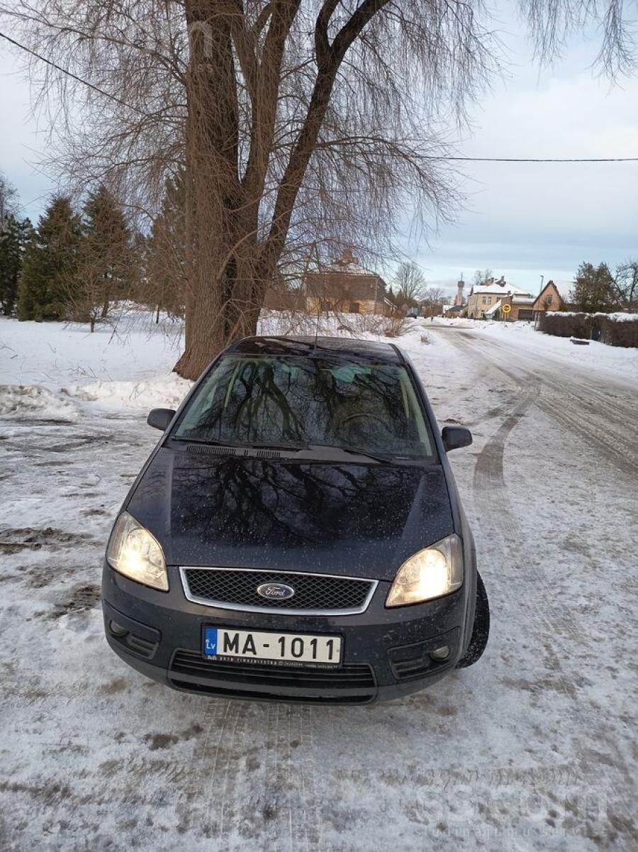 Black Ford C-Max 2006 in Liepaja, with an engine capacity of 2.00 L and mileage of 291 thousand km for 1350 €, photo 4 on AUTOMOTO.COM.LV