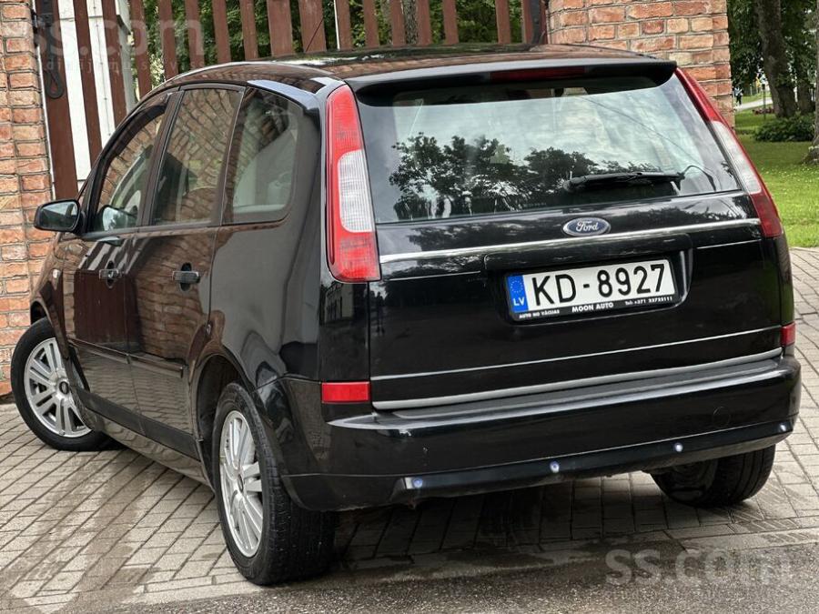 Melns Ford C-Max 2006 Jelgava, ar dzinēja tilpumu 1.80 L un nobraukumu 0 tūkst. km par 1450 €, foto 5 vietnē AUTOMOTO.COM.LV