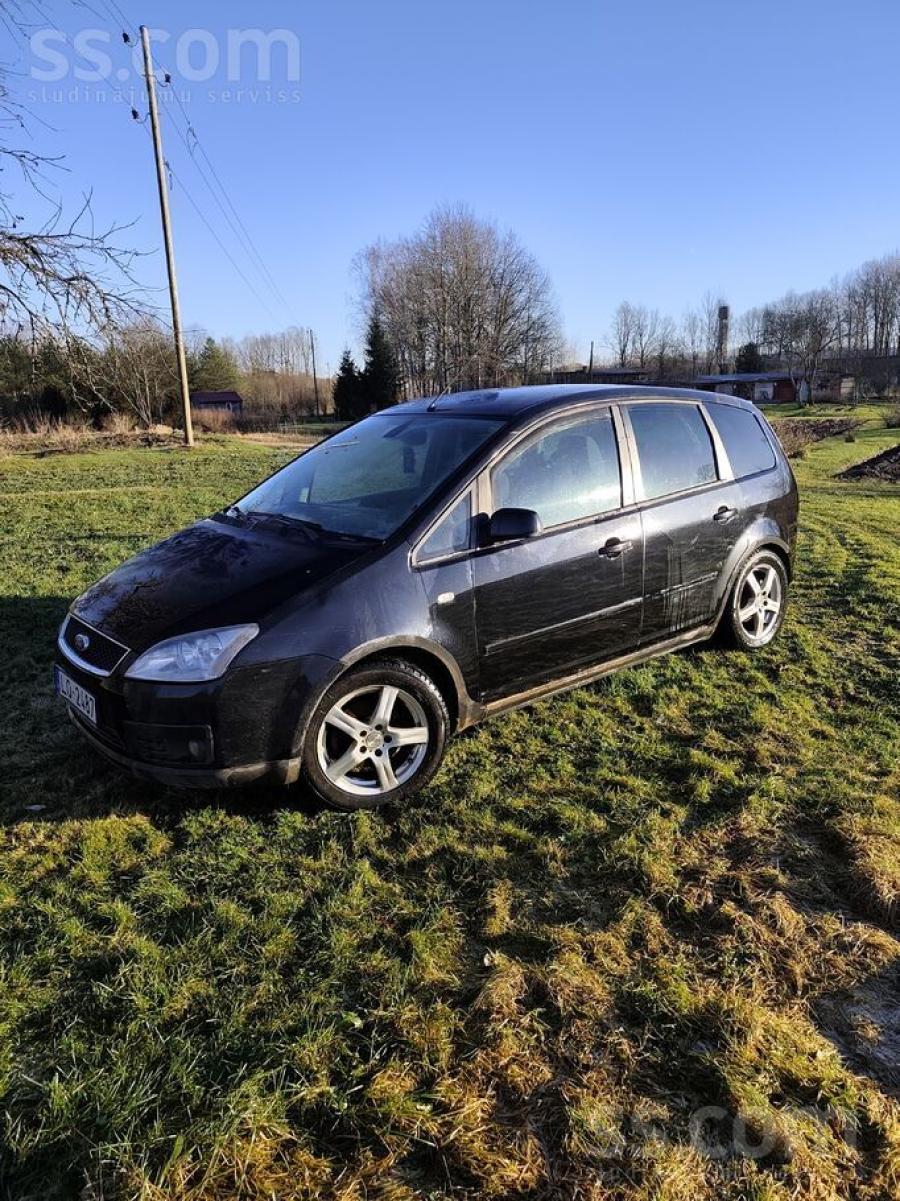 Melns Ford C-Max 2007 Gulbene, ar dzinēja tilpumu 1.60 L un nobraukumu 297 tūkst. km par 1300 €, foto 1 vietnē AUTOMOTO.COM.LV