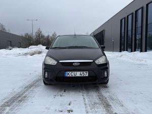 Black Ford C-Max 2008 in Vilnius, with an engine capacity of 1.56 L and mileage of 334 thousand km for 850 €, photo 2 on AUTOMOTO.COM.LV