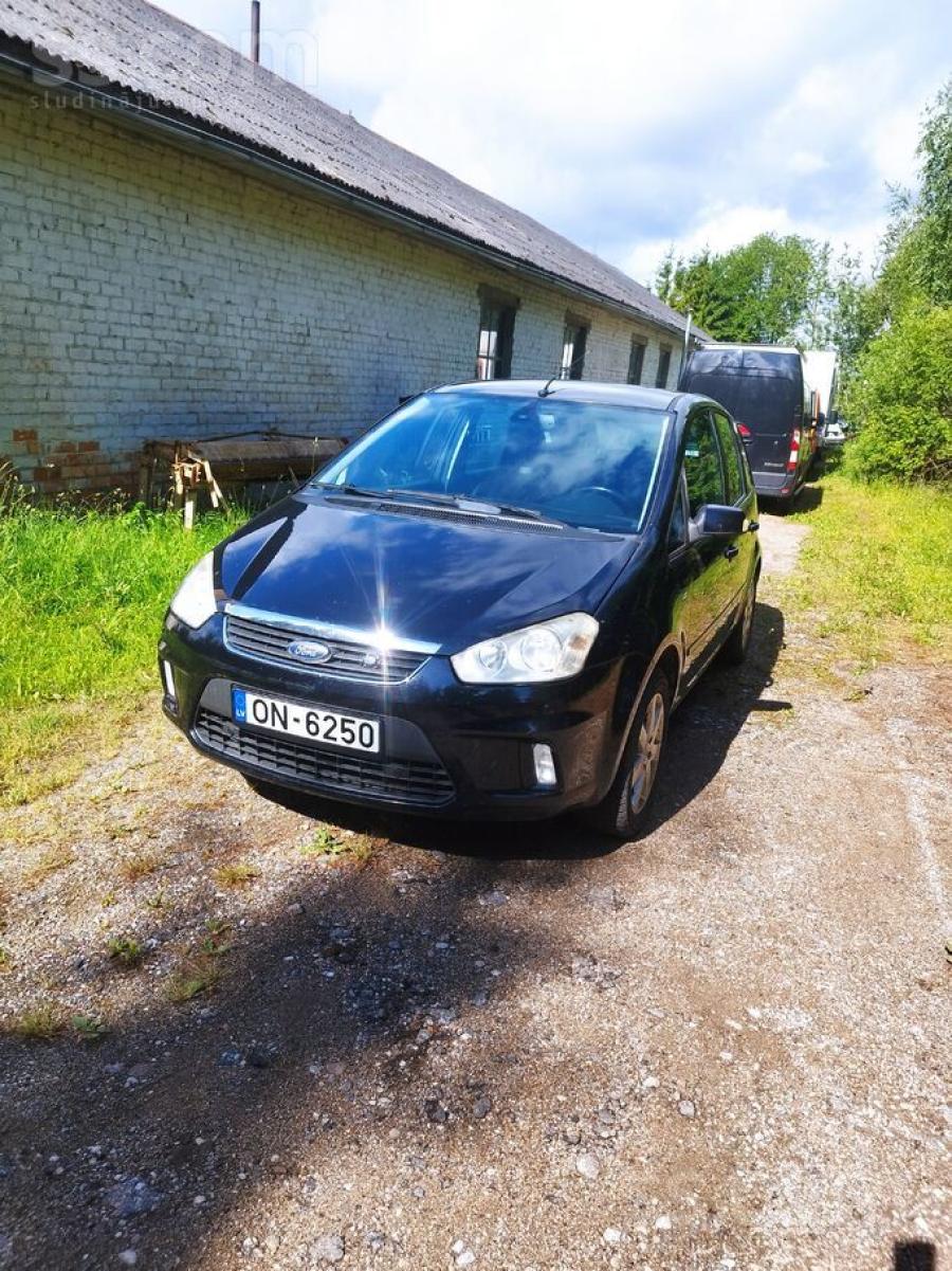 Melns Ford C-Max 2008 Dobele, ar dzinēja tilpumu 1.80 L un nobraukumu 268 tūkst. km par 950 €, foto 3 vietnē AUTOMOTO.COM.LV