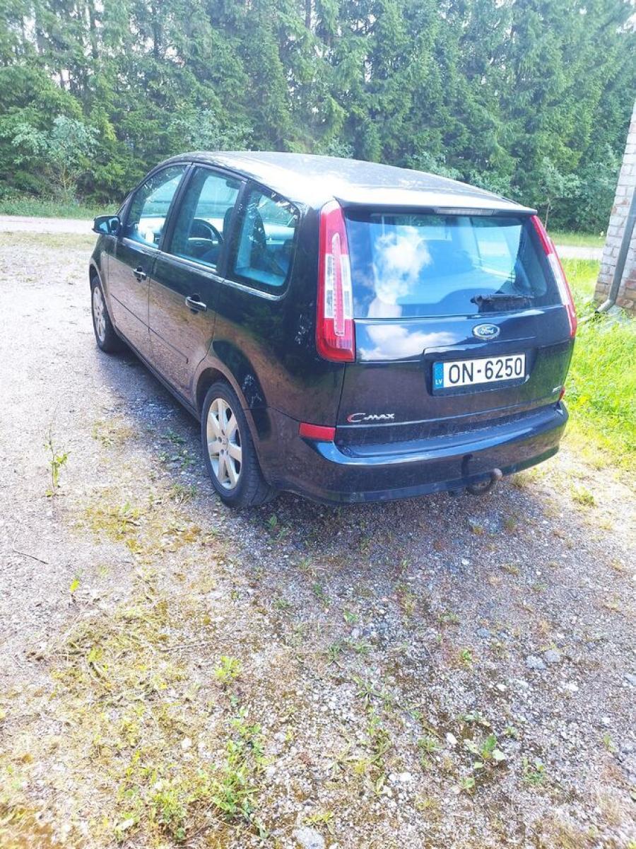 Melns Ford C-Max 2008 Dobele, ar dzinēja tilpumu 1.80 L un nobraukumu 268 tūkst. km par 950 €, foto 5 vietnē AUTOMOTO.COM.LV