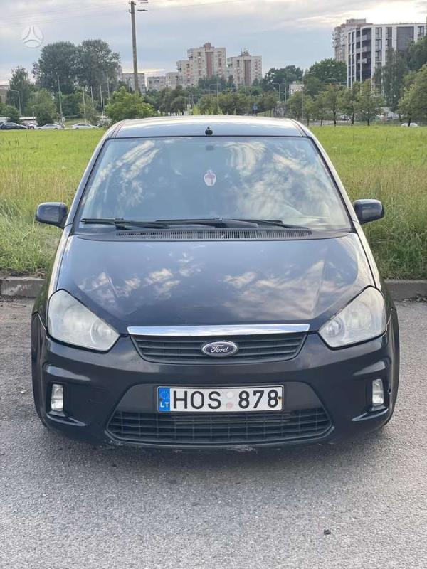 Melns Ford C-Max 2008 Viļņa, ar dzinēja tilpumu 1.75 L un nobraukumu 355 tūkst. km par 1200 €, foto 1 vietnē AUTOMOTO.COM.LV