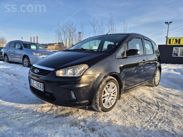 Black Ford C-Max 2009 in Liepaja, with an engine capacity of 1.80 L and mileage of 331 thousand km for 2500 €, photo 1 on AUTOMOTO.COM.LV