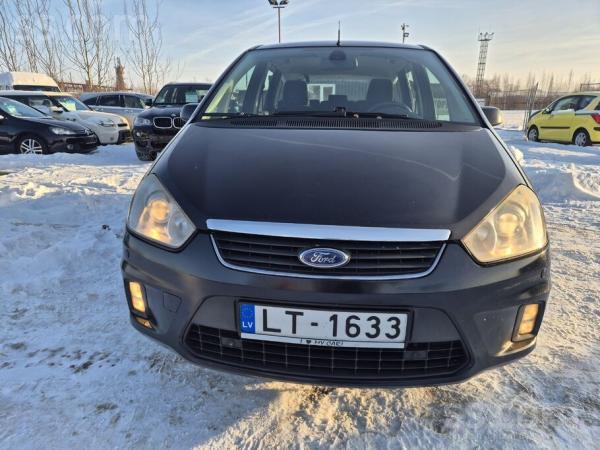 Black Ford C-Max 2009 in Liepaja, with an engine capacity of 1.80 L and mileage of 331 thousand km for 2500 €, photo 2 on AUTOMOTO.COM.LV