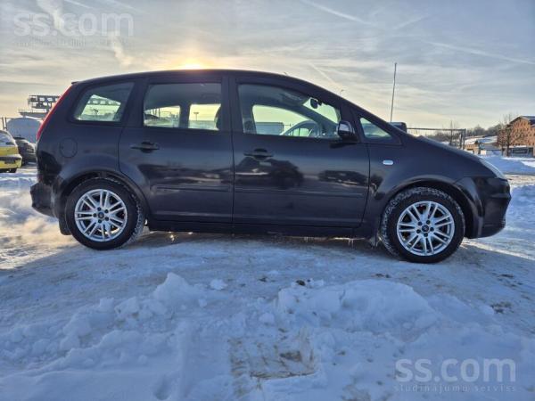 Black Ford C-Max 2009 in Liepaja, with an engine capacity of 1.80 L and mileage of 331 thousand km for 2500 €, photo 4 on AUTOMOTO.COM.LV