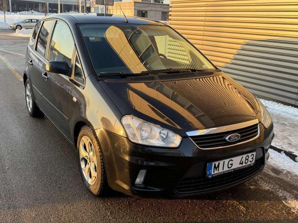 Melns Ford C-Max 2009 Viļņa, ar dzinēja tilpumu 1.56 L un nobraukumu 228 tūkst. km par 1900 €, foto 2 vietnē AUTOMOTO.COM.LV
