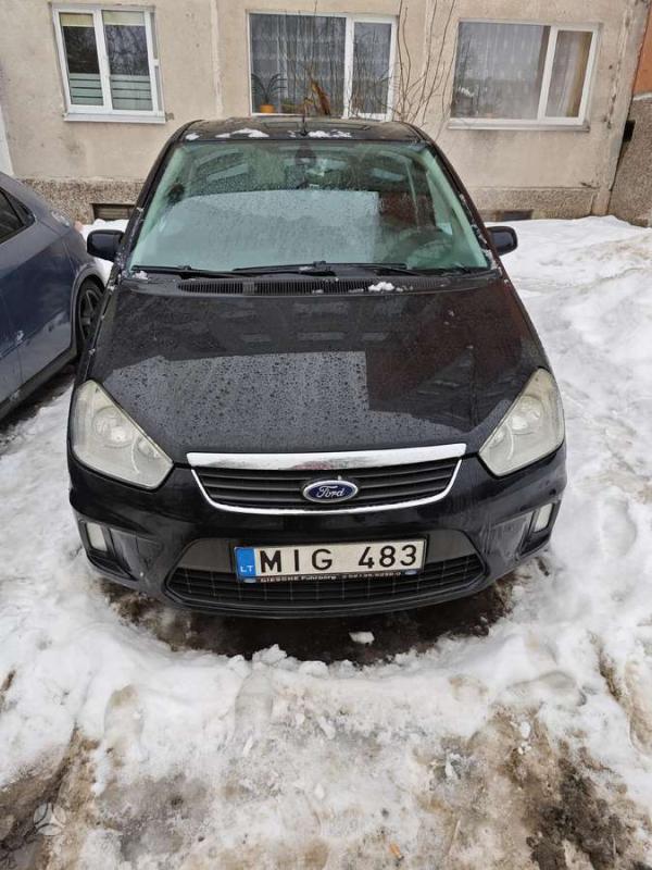 Melns Ford C-Max 2009 Viļņa, ar dzinēja tilpumu 1.56 L un nobraukumu 270 tūkst. km par 2650 €, foto 2 vietnē AUTOMOTO.COM.LV