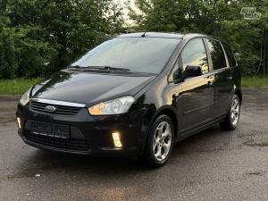 Black Ford C-Max 2009 in Alytus, with an engine capacity of 1.60 L and mileage of 264 thousand km for 2350 €, photo 3 on AUTOMOTO.COM.LV