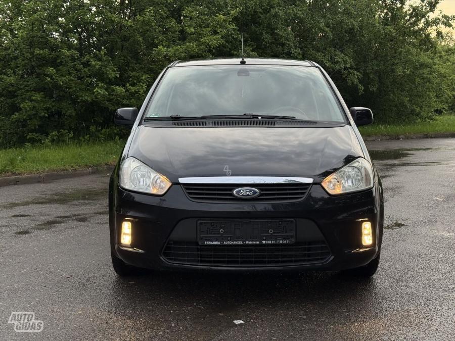 Black Ford C-Max 2009 in Alytus, with an engine capacity of 1.60 L and mileage of 264 thousand km for 2350 €, photo 4 on AUTOMOTO.COM.LV