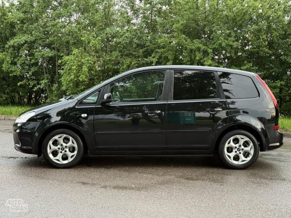 Black Ford C-Max 2009 in Alytus, with an engine capacity of 1.60 L and mileage of 264 thousand km for 2350 €, photo 5 on AUTOMOTO.COM.LV