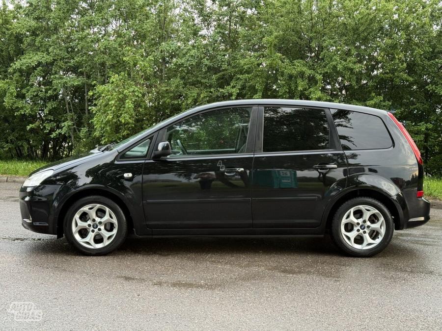 Black Ford C-Max 2009 in Alytus, with an engine capacity of 1.60 L and mileage of 264 thousand km for 2350 €, photo 6 on AUTOMOTO.COM.LV