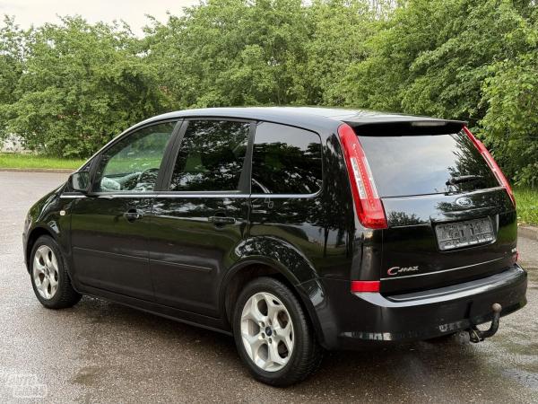 Black Ford C-Max 2009 in Alytus, with an engine capacity of 1.60 L and mileage of 264 thousand km for 2350 €, photo 7 on AUTOMOTO.COM.LV