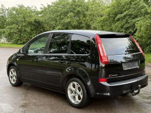 Black Ford C-Max 2009 in Alytus, with an engine capacity of 1.60 L and mileage of 264 thousand km for 2350 €, photo 8 on AUTOMOTO.COM.LV