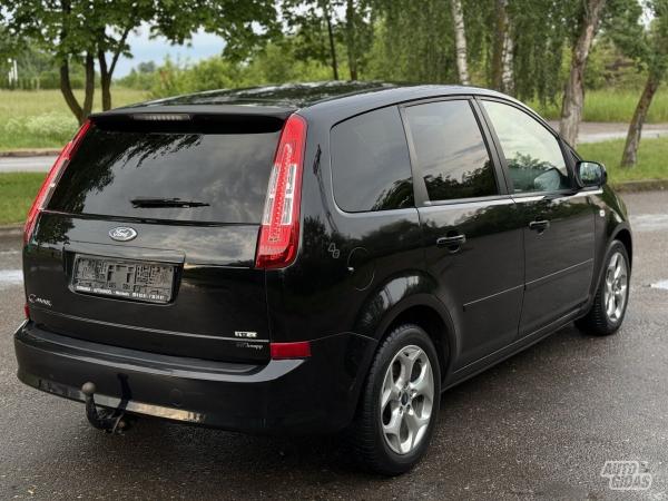 Black Ford C-Max 2009 in Alytus, with an engine capacity of 1.60 L and mileage of 264 thousand km for 2350 €, photo 8 on AUTOMOTO.COM.LV