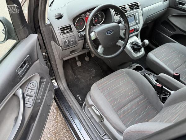 Black Ford C-Max 2009 in Alytus, with an engine capacity of 1.60 L and mileage of 264 thousand km for 2350 €, photo 9 on AUTOMOTO.COM.LV