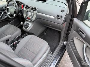 Black Ford C-Max 2009 in Alytus, with an engine capacity of 1.60 L and mileage of 264 thousand km for 2350 €, photo 11 on AUTOMOTO.COM.LV